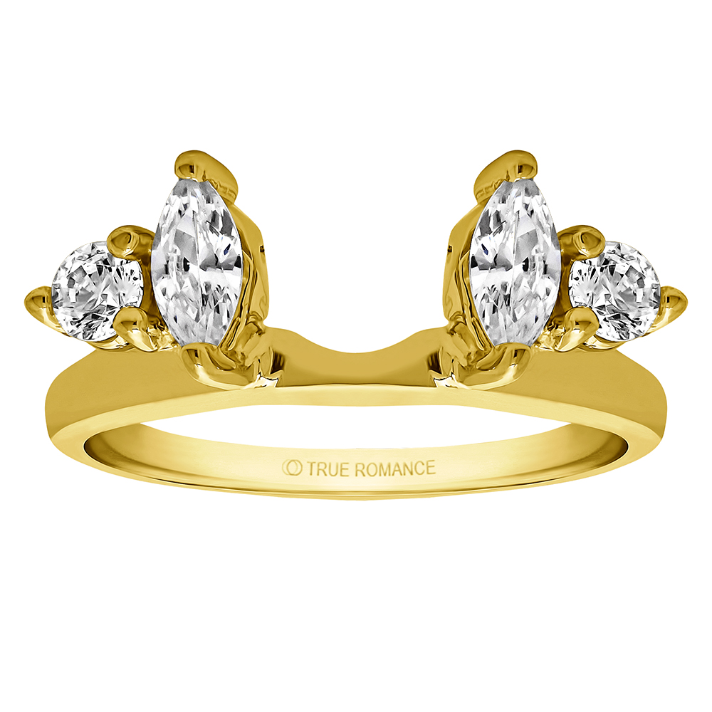 Solitaire Ring Wrap/Enhancer - RW036TT-L