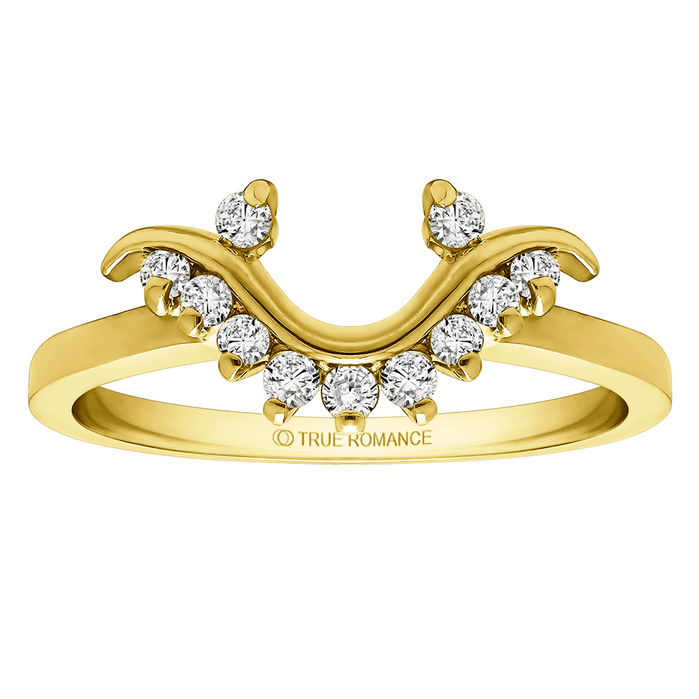 Solitaire Ring Wrap/Enhancer - RW071TT-D