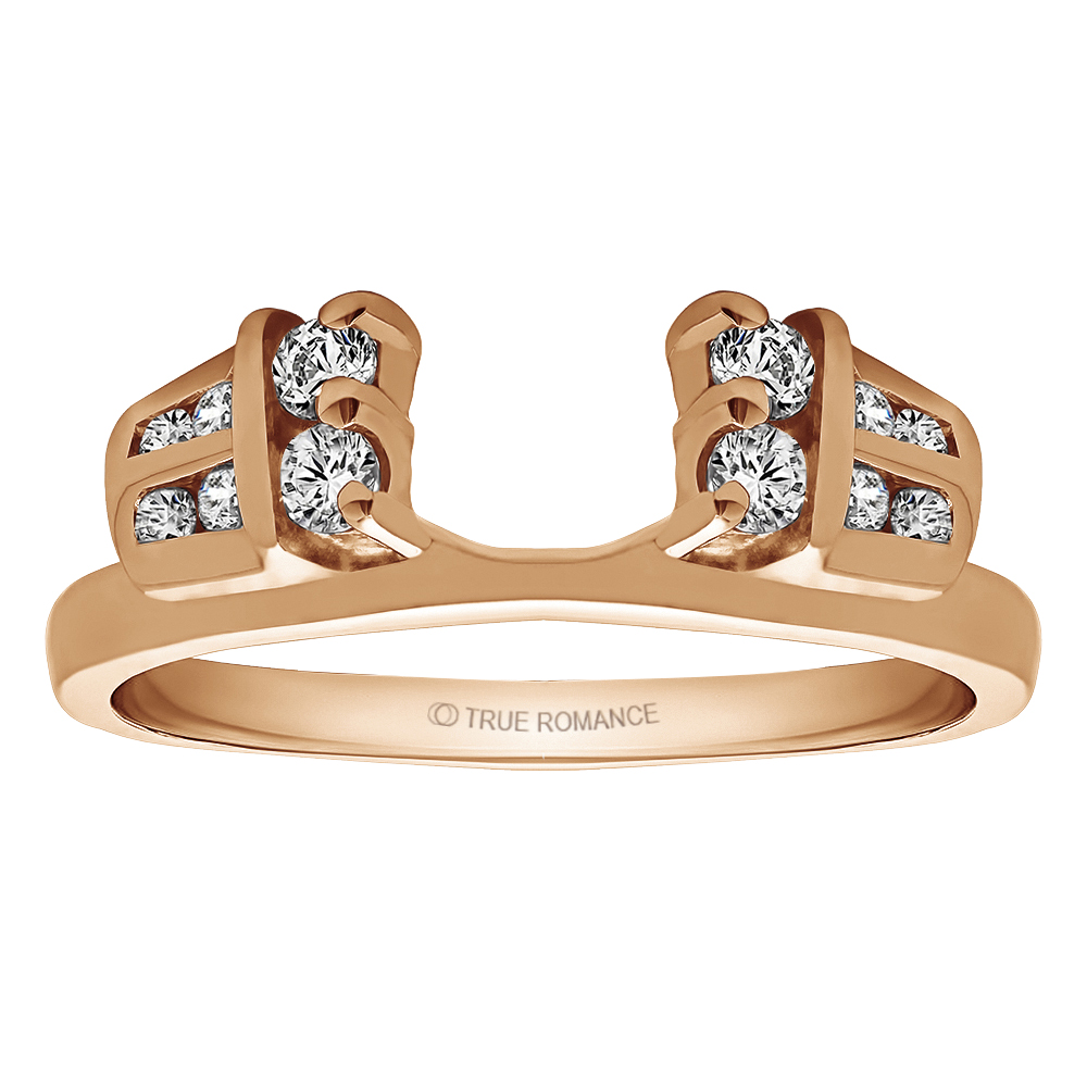 Solitaire Ring Wrap/Enhancer - RW598TT-F