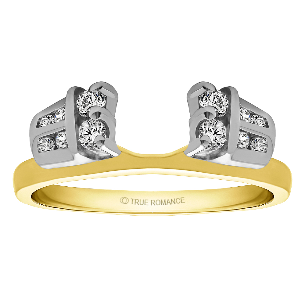 Solitaire Ring Wrap/Enhancer - RW598TT-F