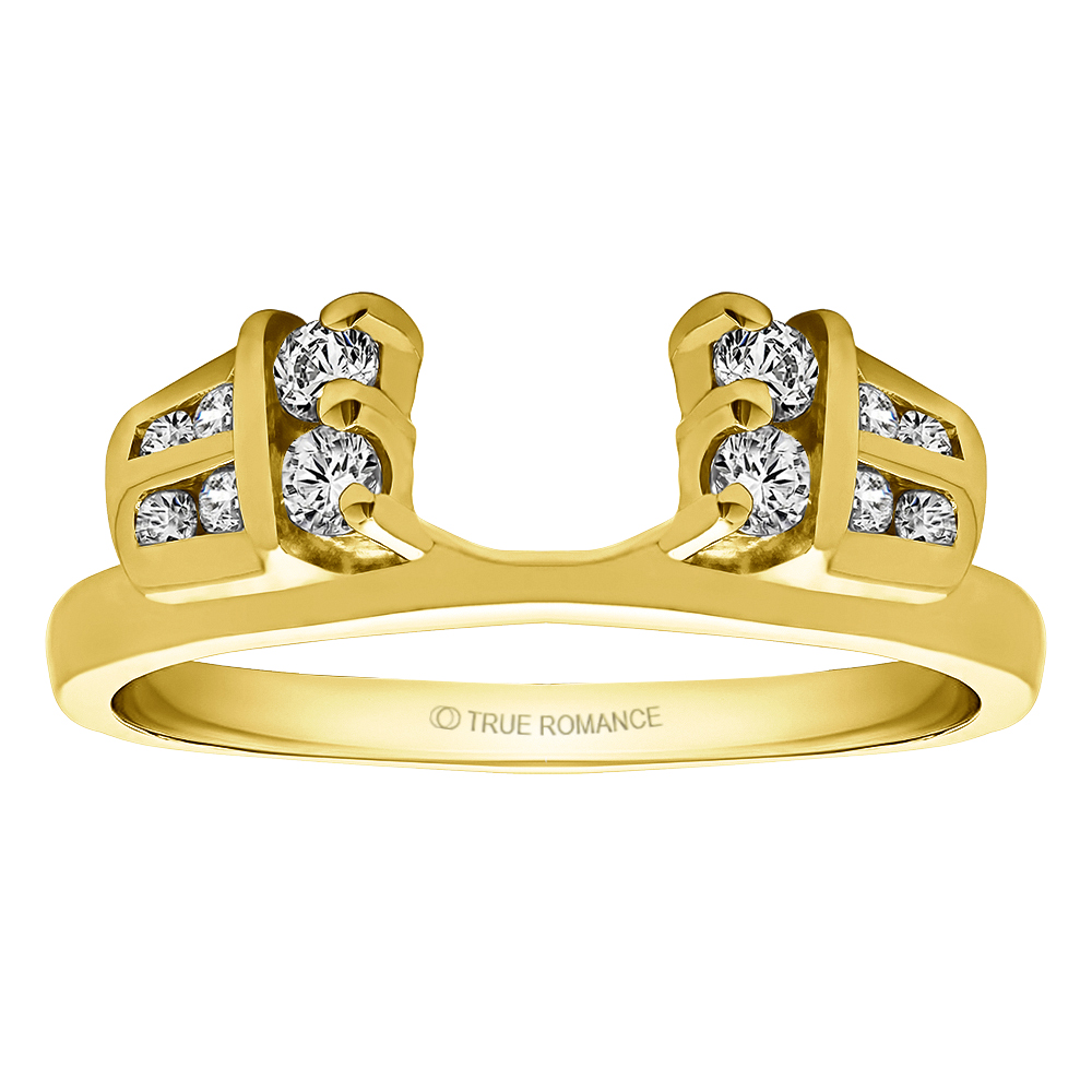 Solitaire Ring Wrap/Enhancer - RW598TT-F