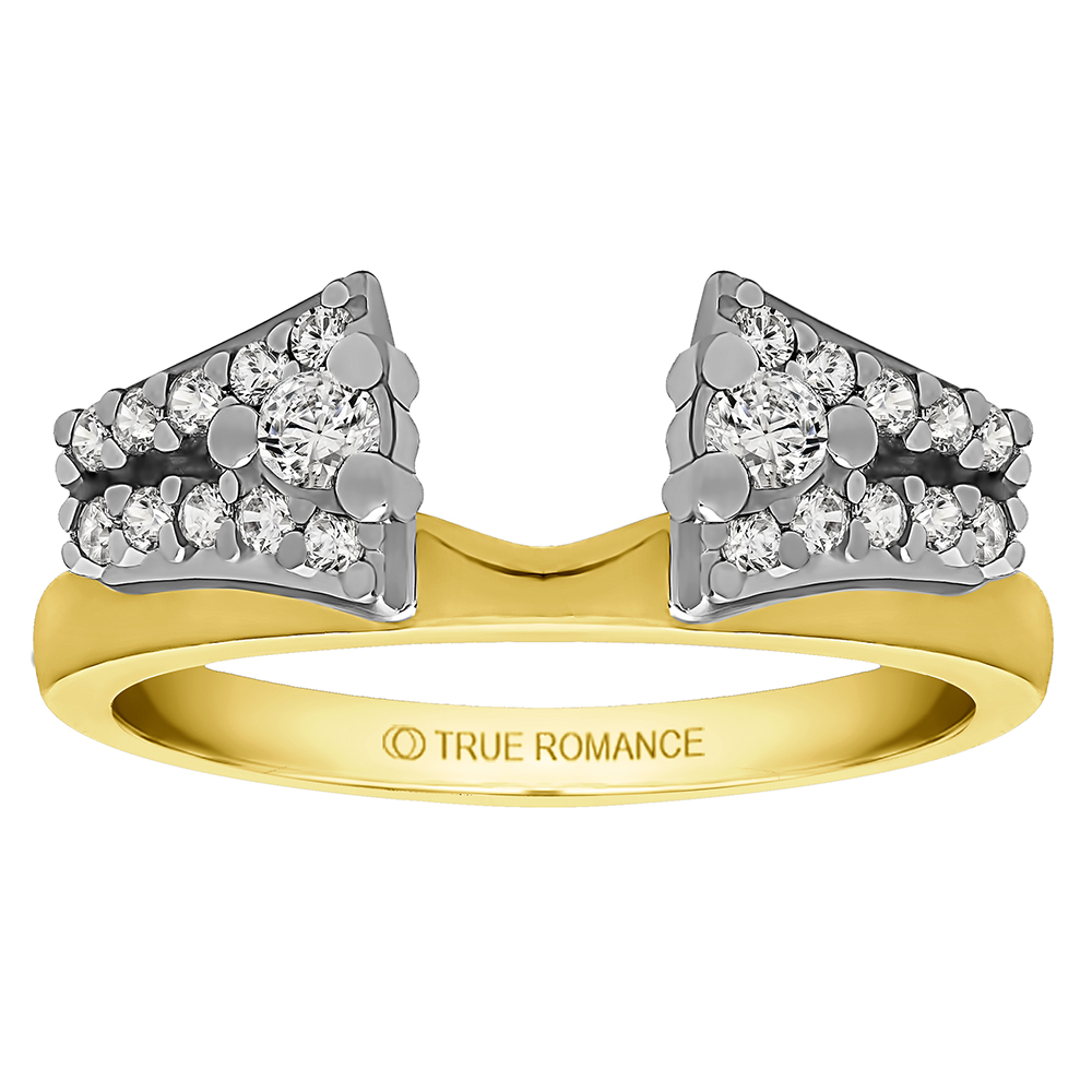Solitaire Ring Wrap/Enhancer - RW636TT-H