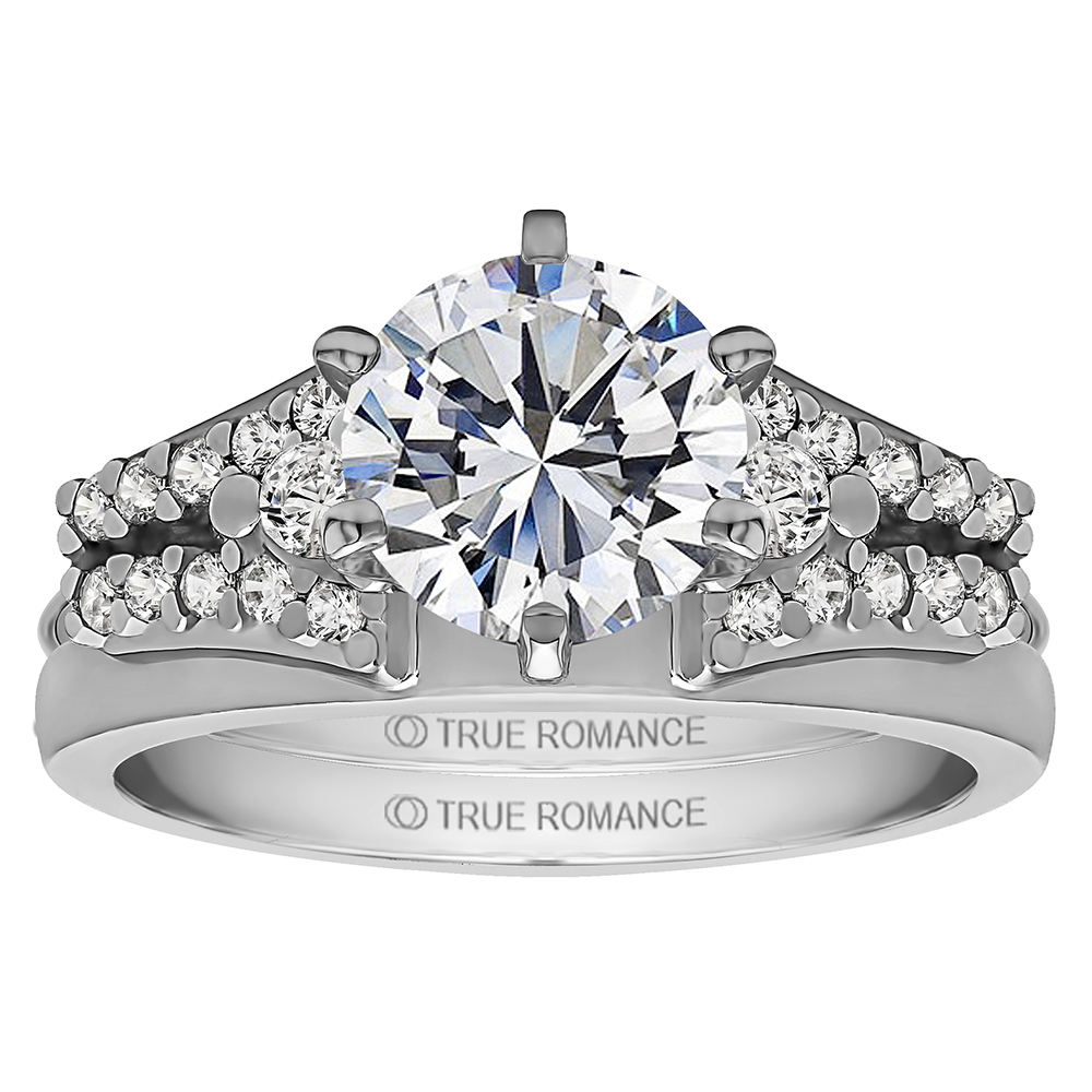 Solitaire Ring Wrap/Enhancer - RW636TT-H