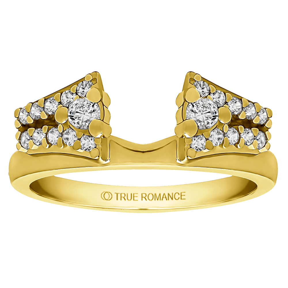 Solitaire Ring Wrap/Enhancer - RW636TT-H